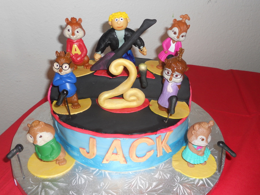 Alvin And The Chipmunks Cake - CakeCentral.com