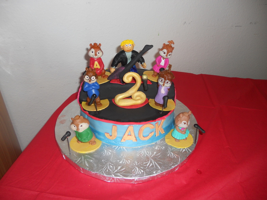 Alvin And The Chipmunks Cake - CakeCentral.com