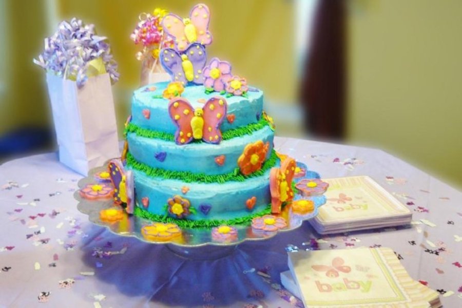Butterfly Fondant Cake - CakeCentral.com