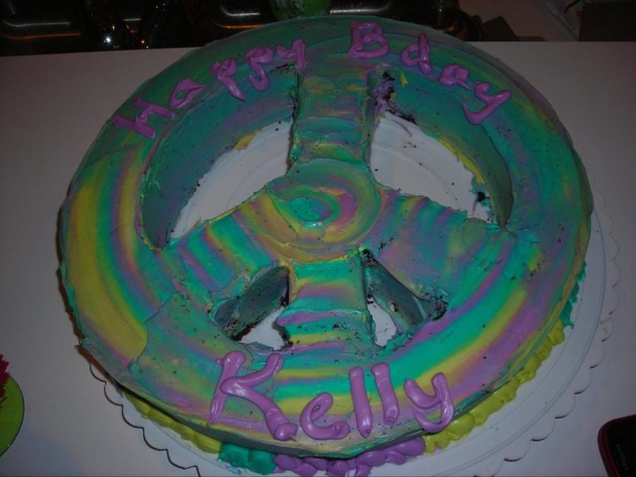 Peace Sign - CakeCentral.com