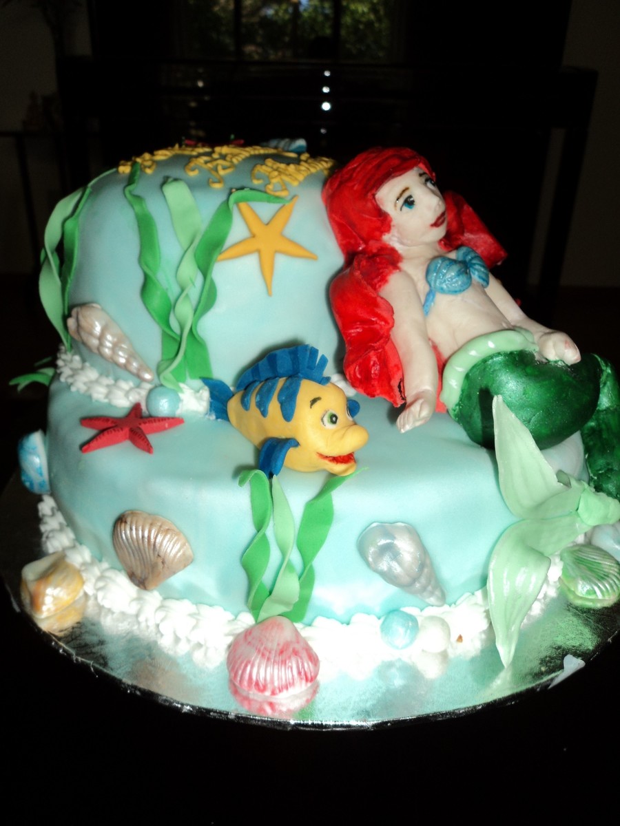 Princess Ariel Birthday Cake - CakeCentral.com