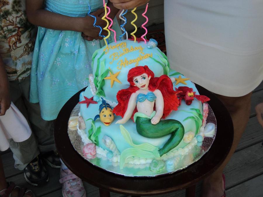 Princess Ariel Birthday Cake - CakeCentral.com
