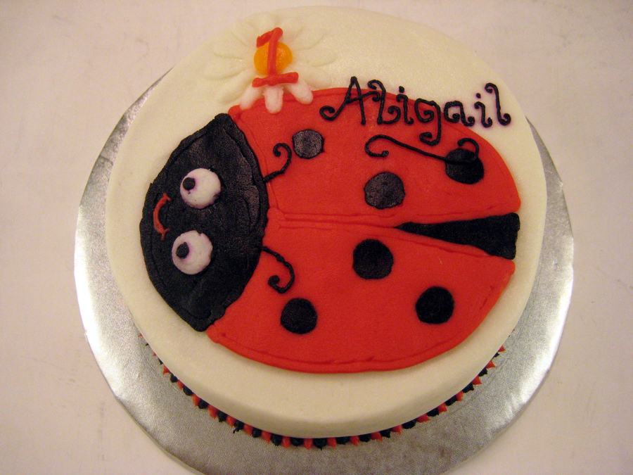 Ladybug Smash Cake - CakeCentral.com