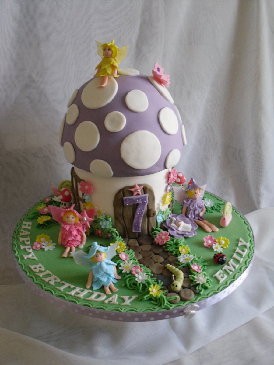 Fairy Toadstool - CakeCentral.com