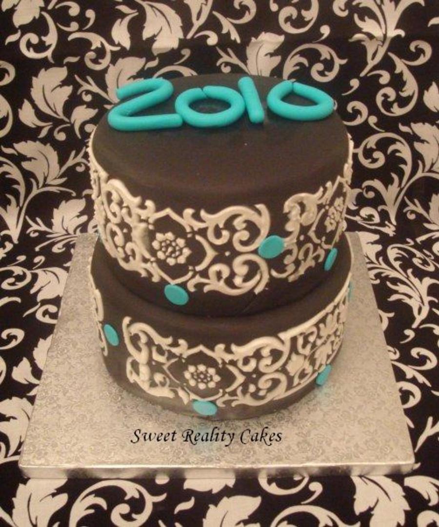 2010 Nye Cake - CakeCentral.com
