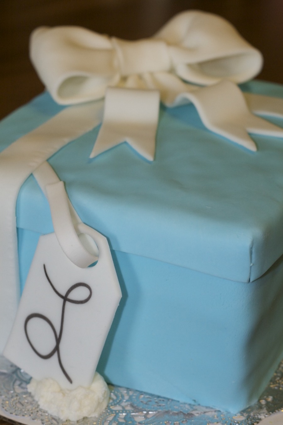 Tiffany Box - CakeCentral.com