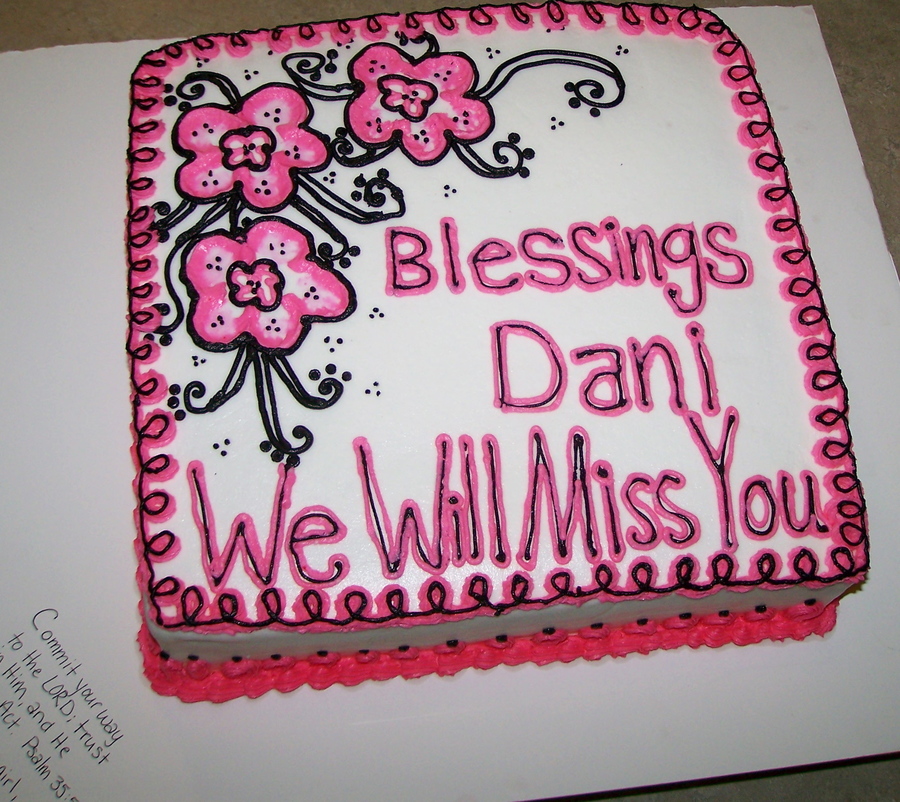 Good Bye Cake - CakeCentral.com