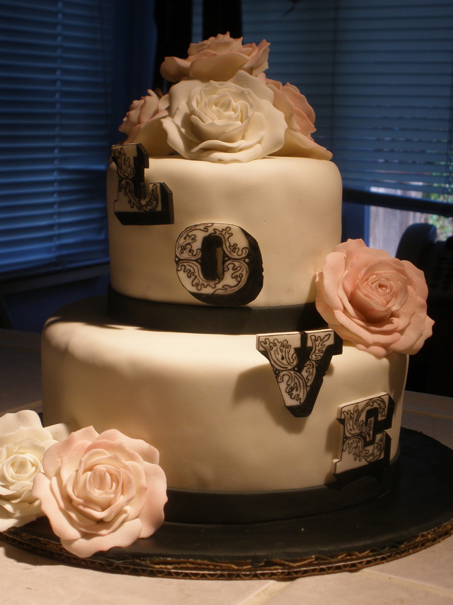 A 38Th Anniversary Cake - CakeCentral.com