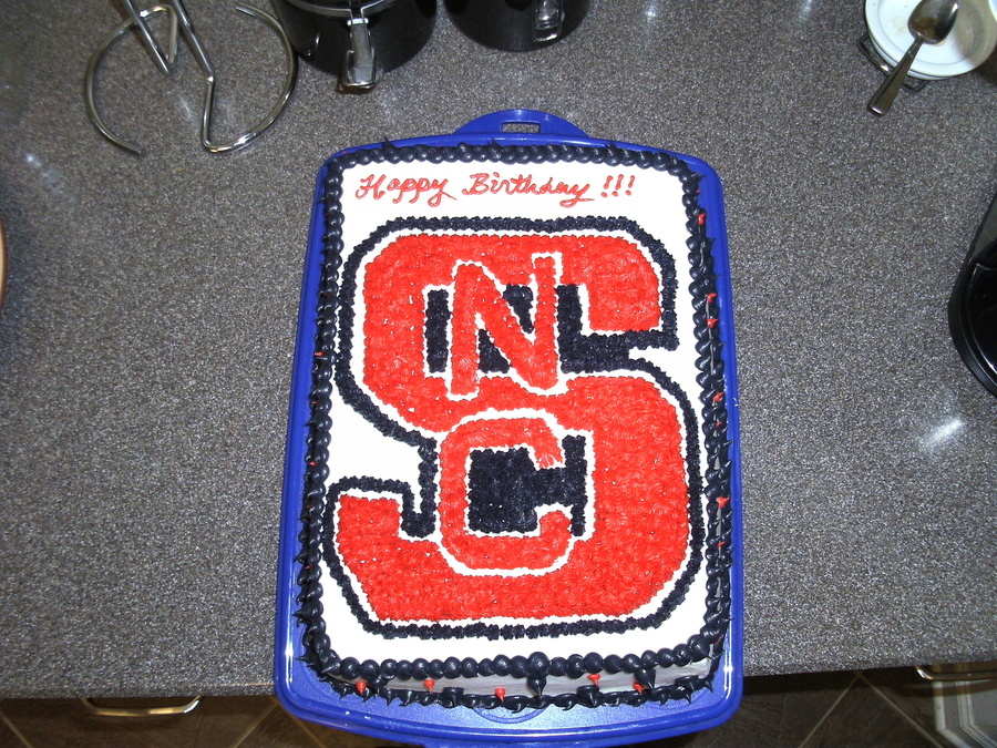 Nc State Birthday Cake - CakeCentral.com