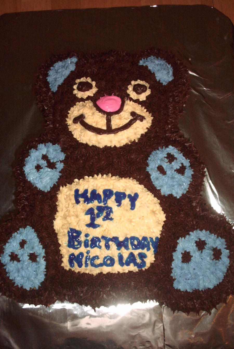 Teddy Bear - CakeCentral.com