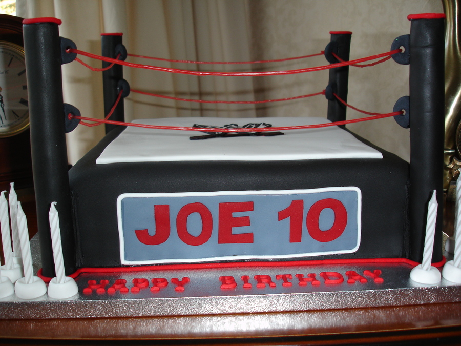 Wwf Cake - CakeCentral.com