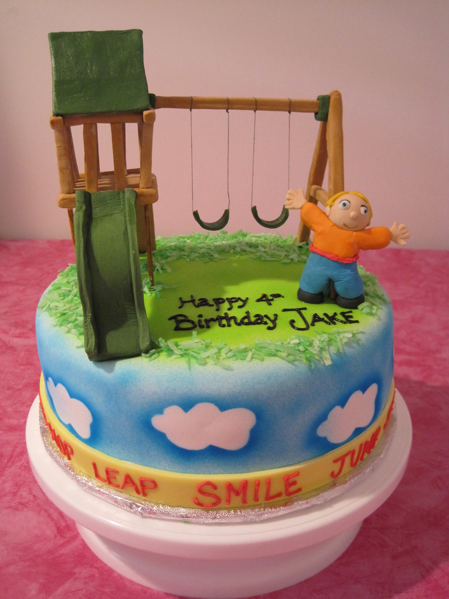 Swing Set Cake - CakeCentral.com