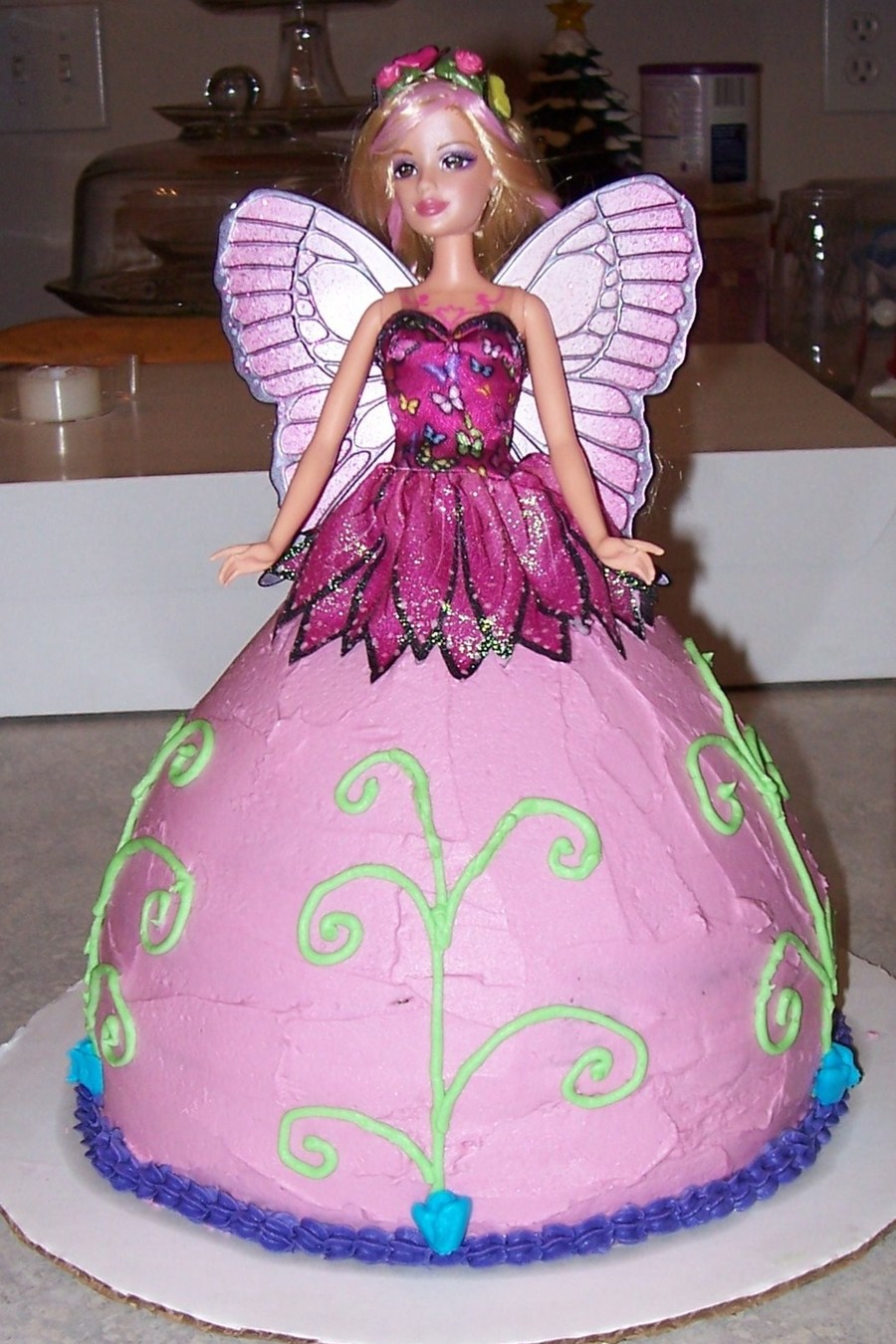 Fairy Birthday Cake - CakeCentral.com
