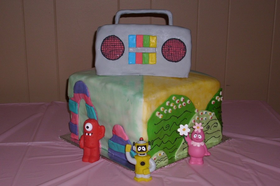 Yo Gabba Gabba Cake - CakeCentral.com