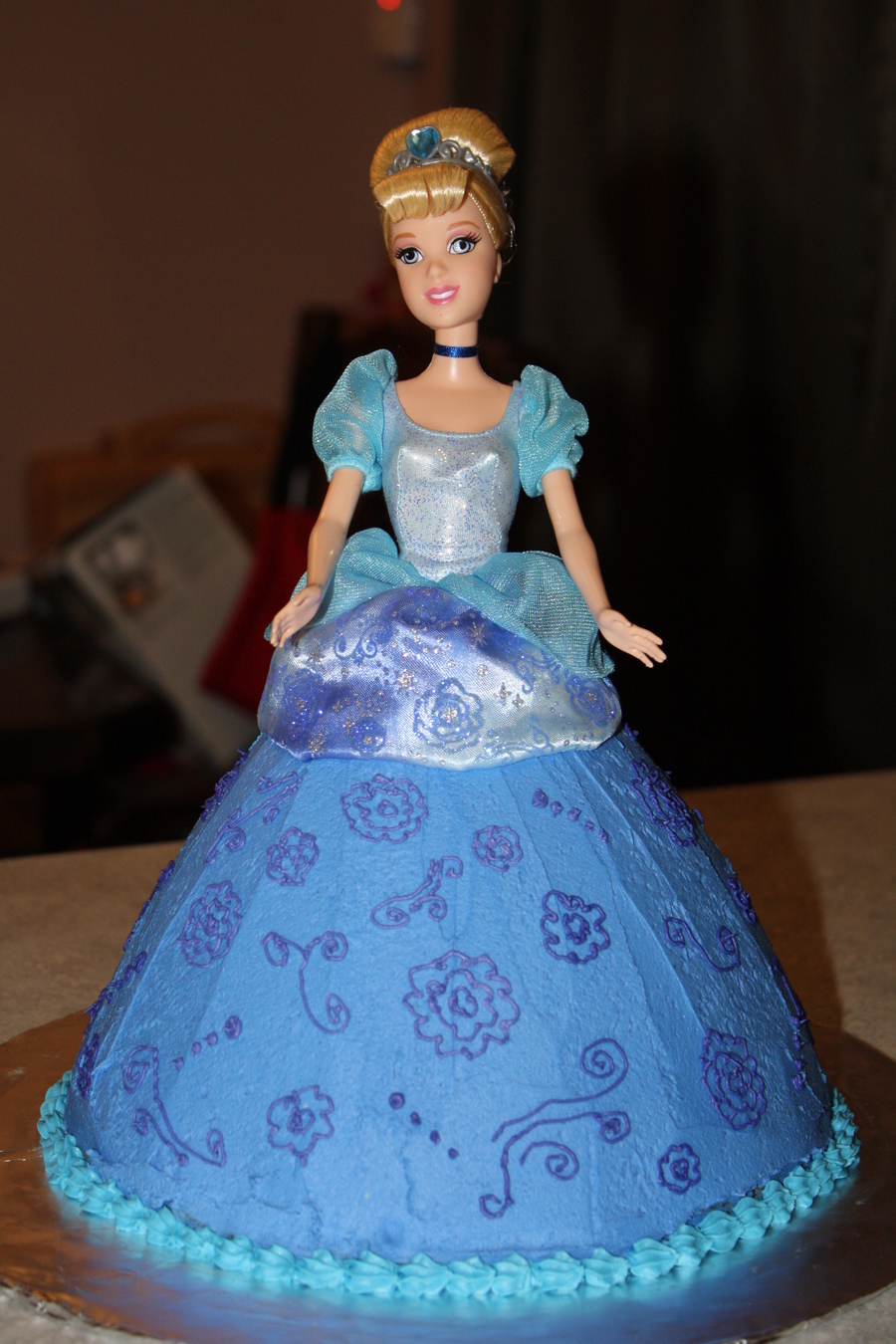 Cinderella Doll Cake - CakeCentral.com