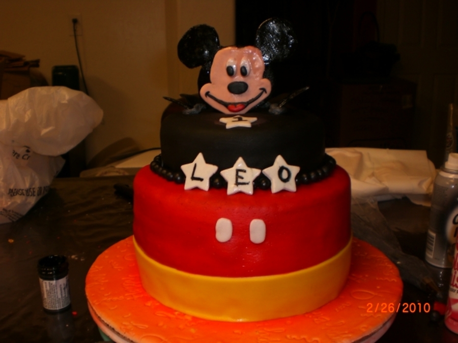 Mickey Mouse - CakeCentral.com