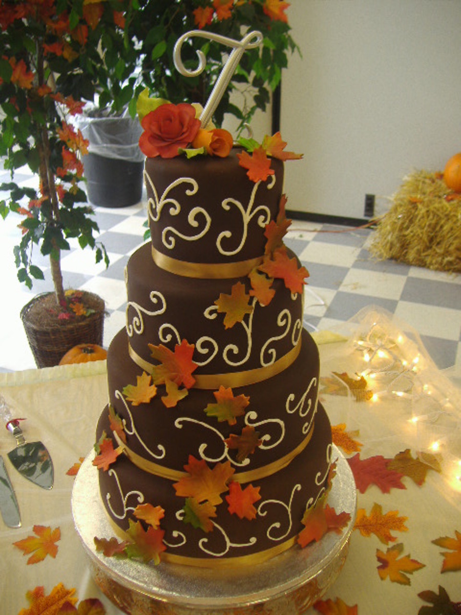 Falling Leaves - CakeCentral.com