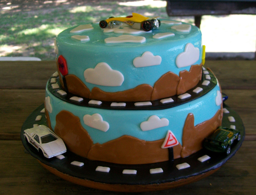 Matchbox Car Birthday Cake - CakeCentral.com