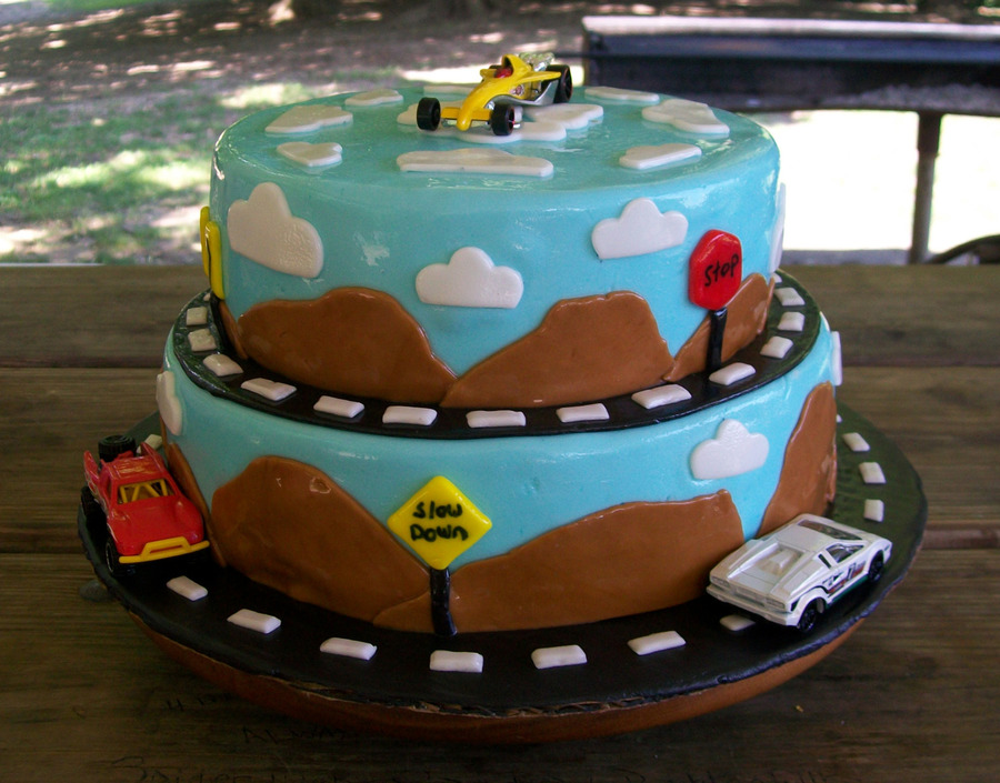 Matchbox Car Birthday Cake - CakeCentral.com