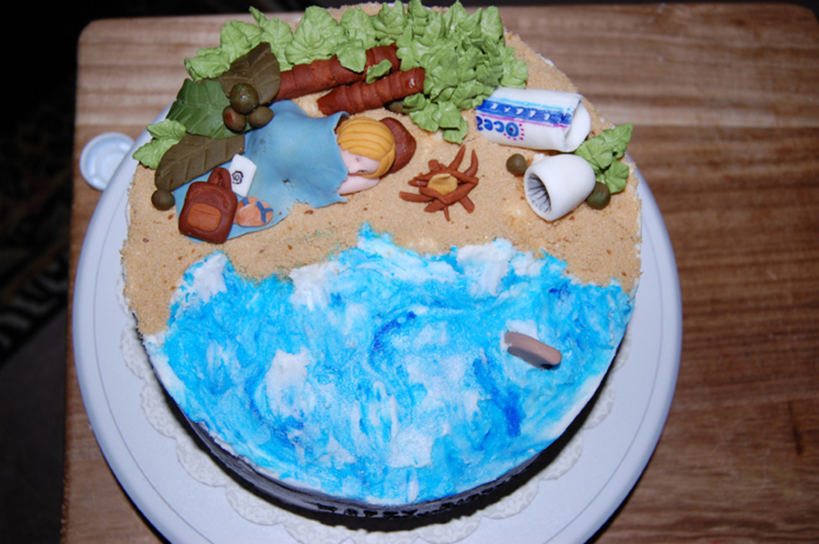 Lost Birthday Cake - CakeCentral.com