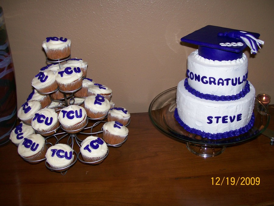 Tcu Graduation Cake - CakeCentral.com