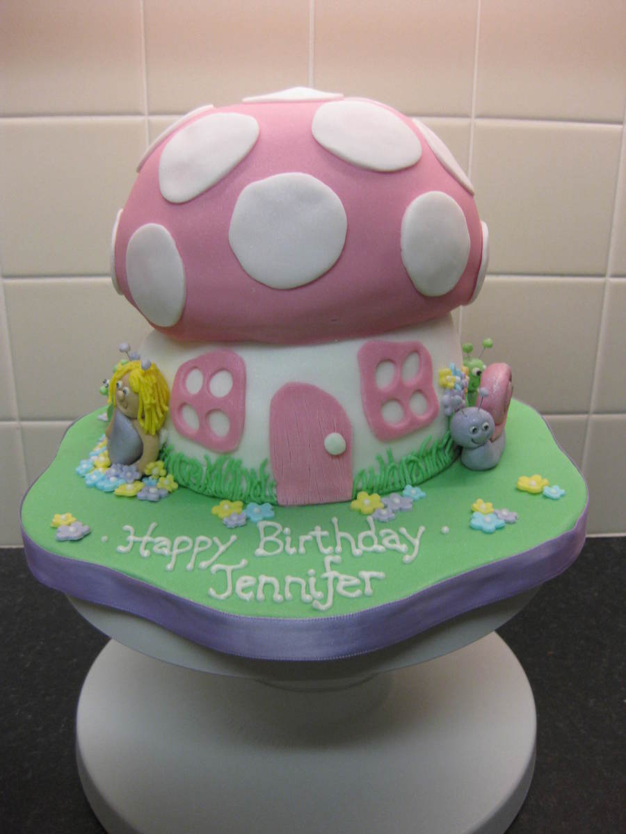 Fairy Toadstool - CakeCentral.com
