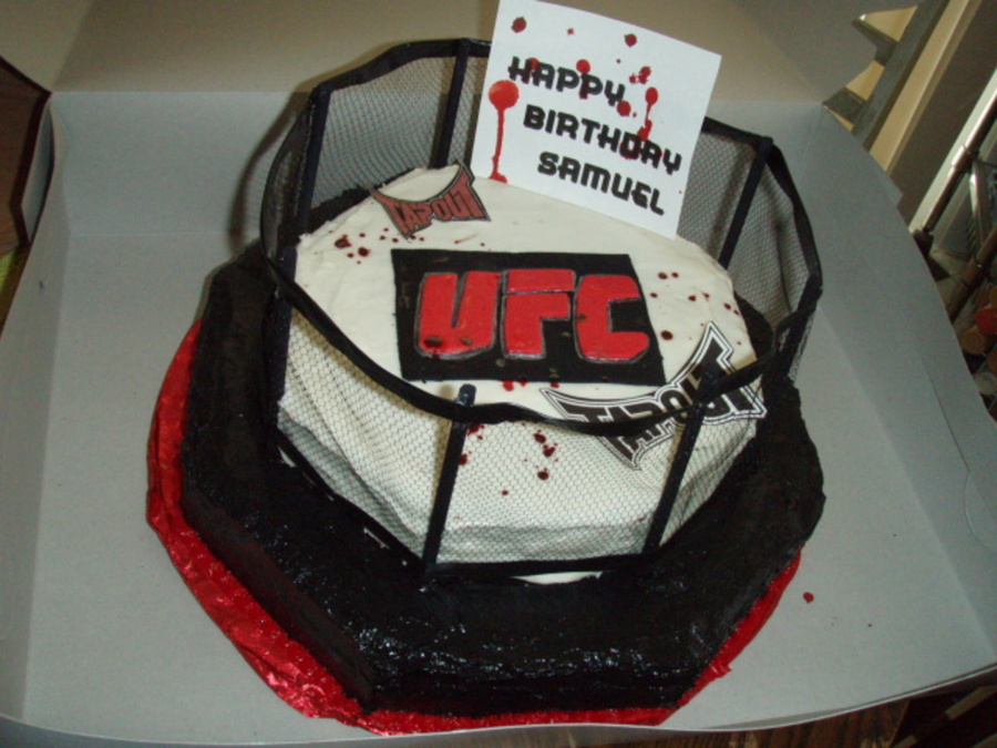 Ufc Cake - CakeCentral.com