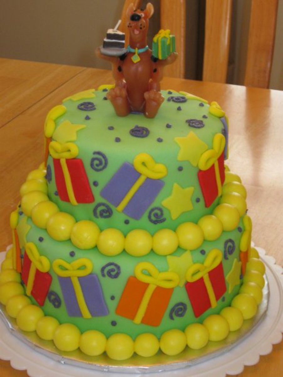 Scooby-Doo Birthday Cake - CakeCentral.com