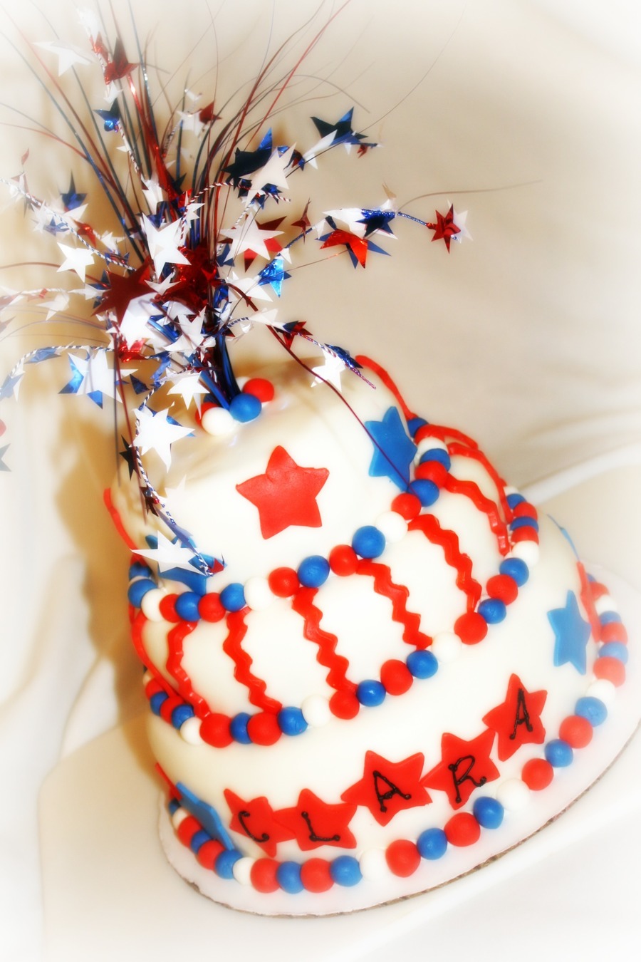 4Th Of July Birthday Cake - CakeCentral.com