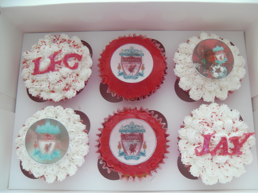 Liverpool Football Club Cupcakes - CakeCentral.com