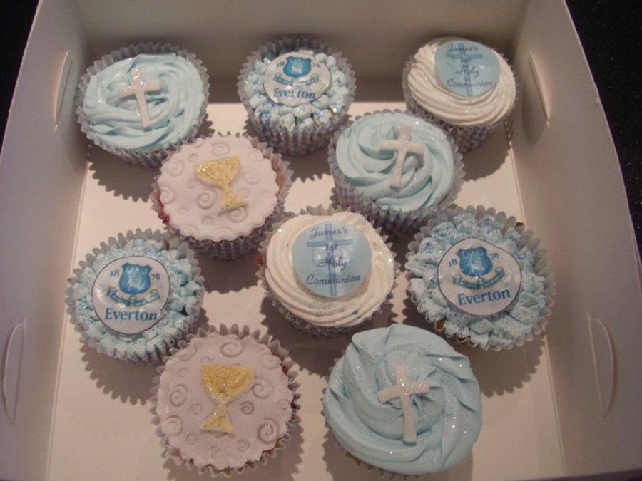 1St Holy Communion Cupcakes - CakeCentral.com