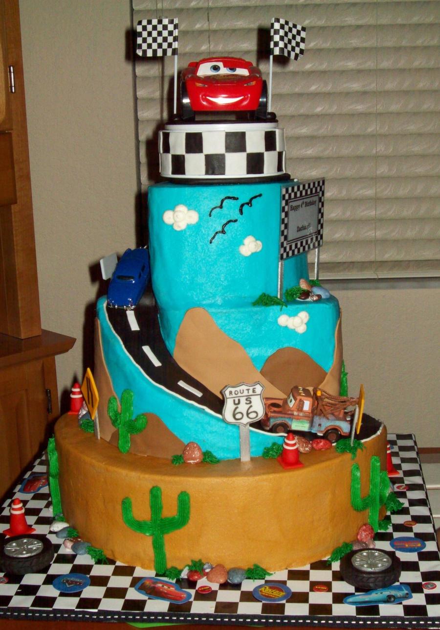 Disney Cars Cake - CakeCentral.com