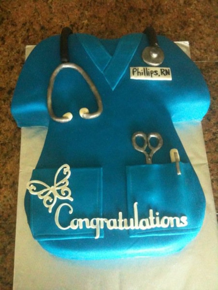 Nursing Scrubs - CakeCentral.com