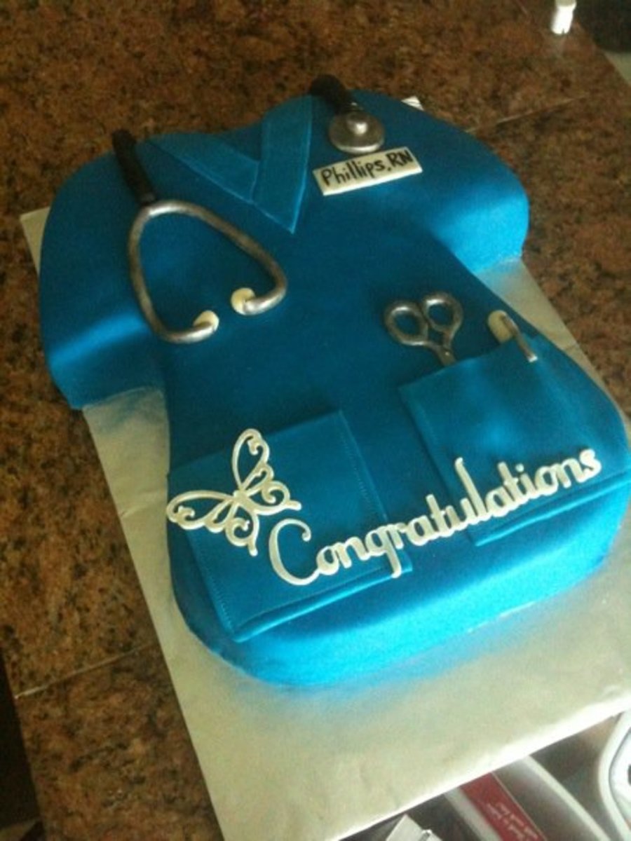 Nursing Scrubs - CakeCentral.com