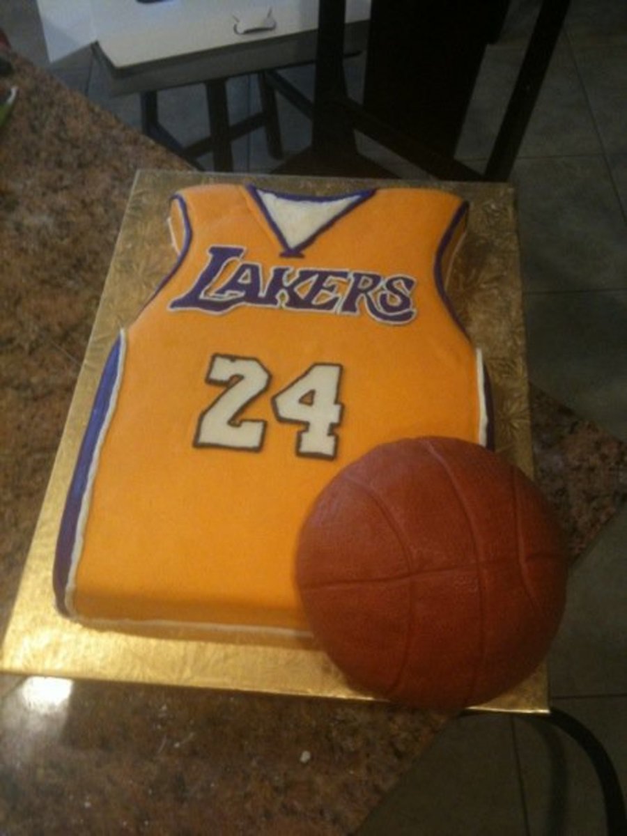 Lakers Cake - CakeCentral.com