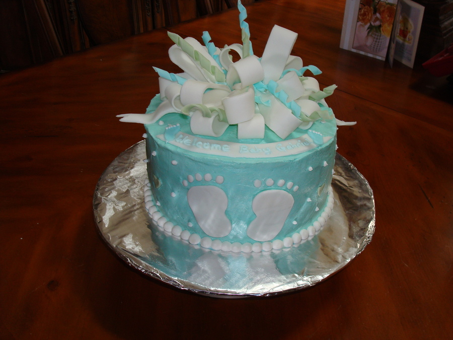 Feet Themed Baby Shower - CakeCentral.com
