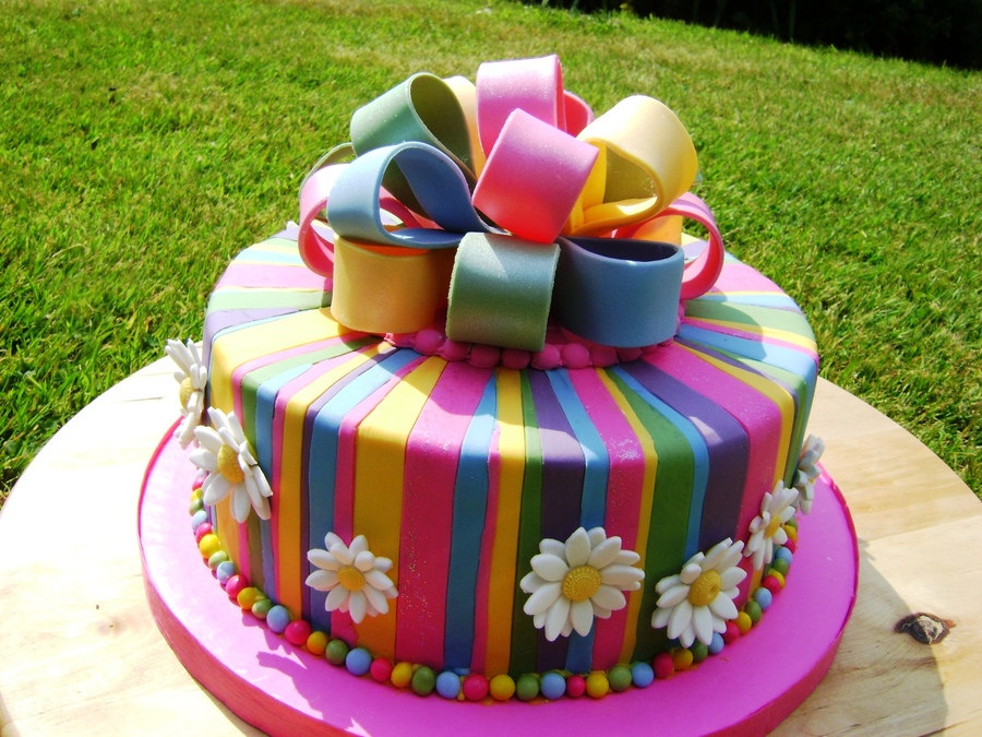 Funky Sweet Sixteen - CakeCentral.com