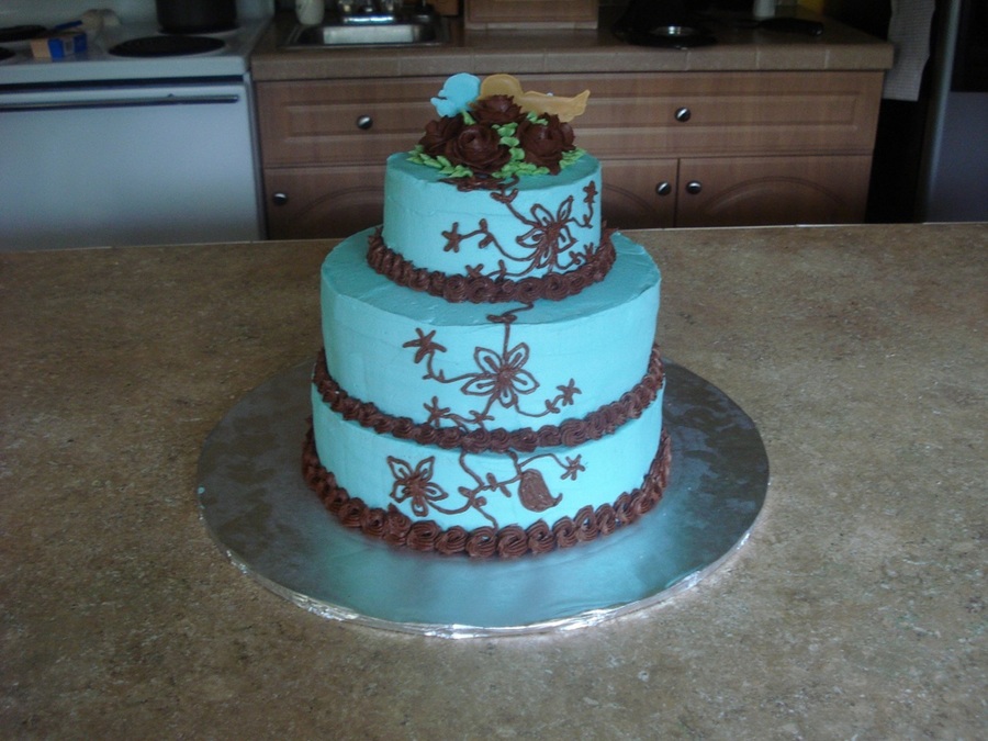 Reception Cake - CakeCentral.com