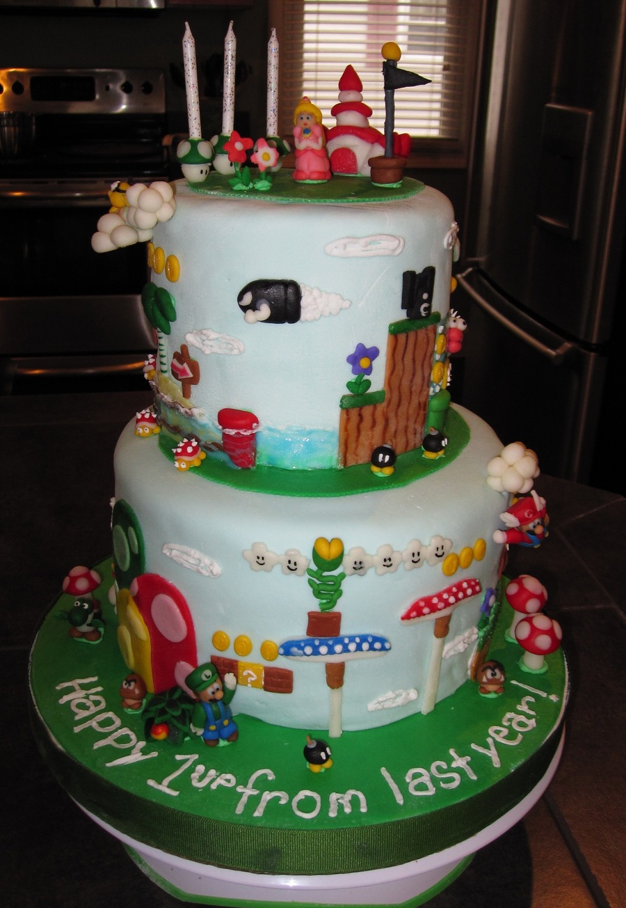 Super Mario Cake - CakeCentral.com