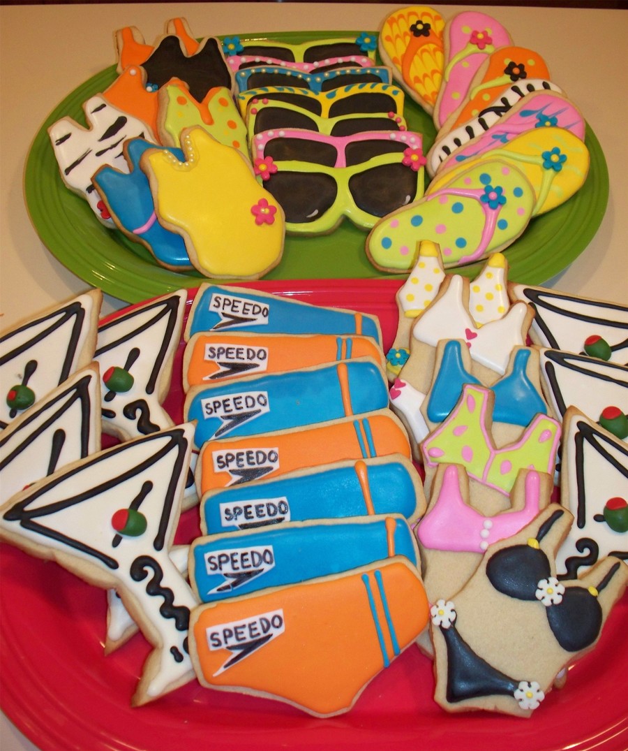 Pool Party Cookies - CakeCentral.com