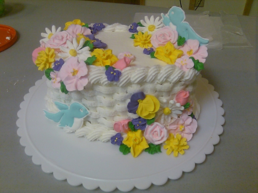 Wilton Class 2 Final Cake - CakeCentral.com