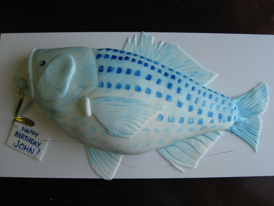 Striped Bass Cake - CakeCentral.com