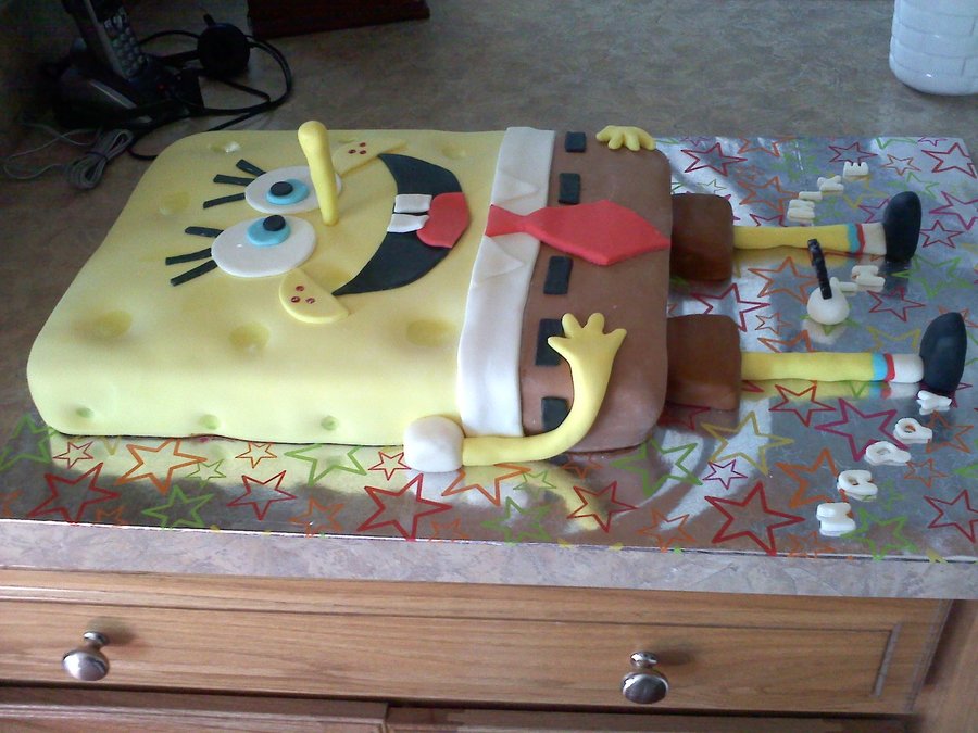 Sponge Bob Cake - CakeCentral.com