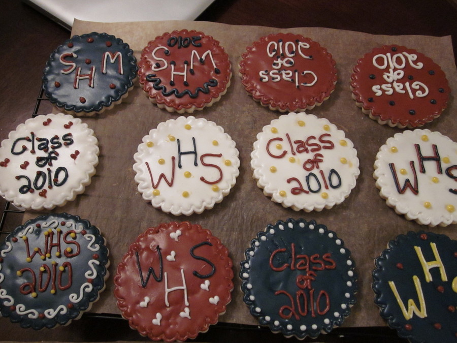 High School Graduation Cookies - CakeCentral.com