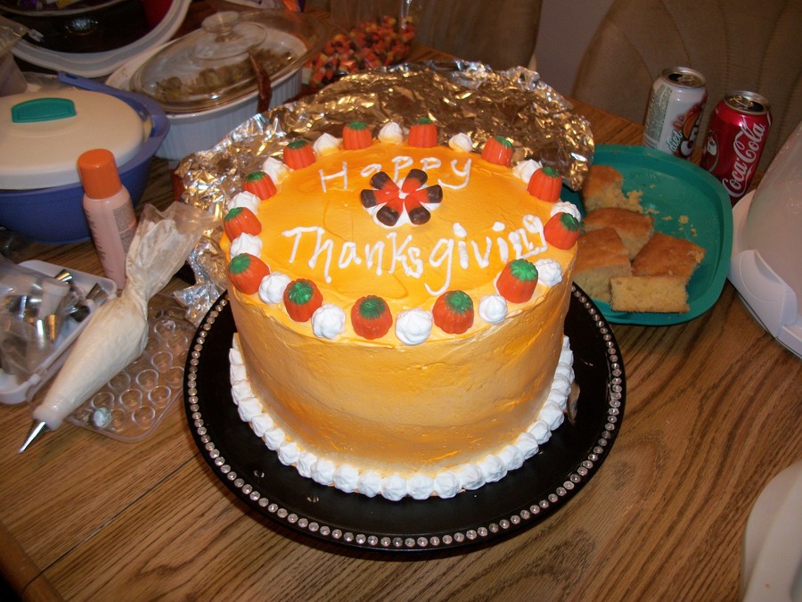 Pumpkin Cake! - CakeCentral.com