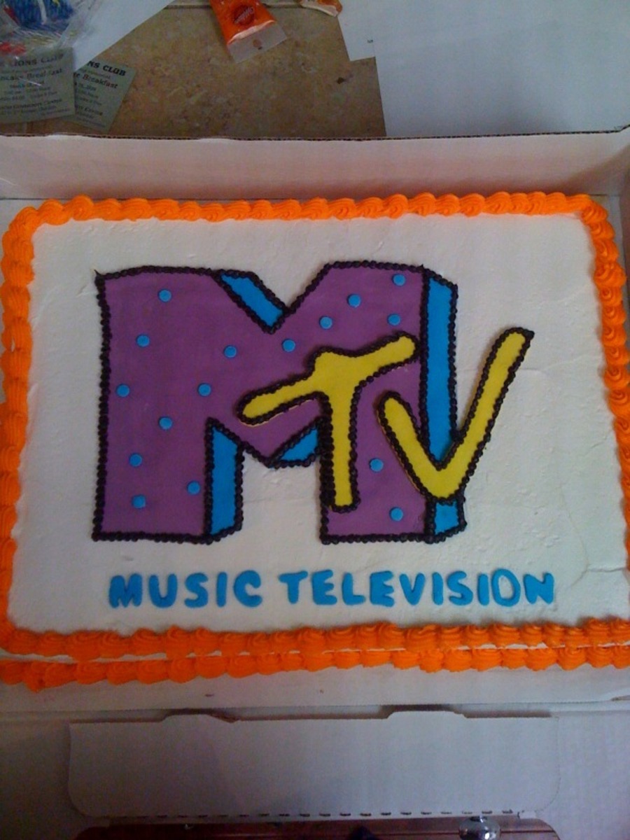 Flashback To The '80S Mtv Cake - CakeCentral.com