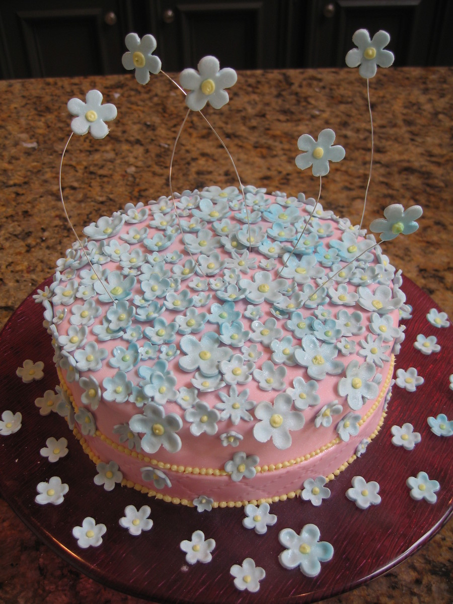 Forget-Me-Nots - CakeCentral.com