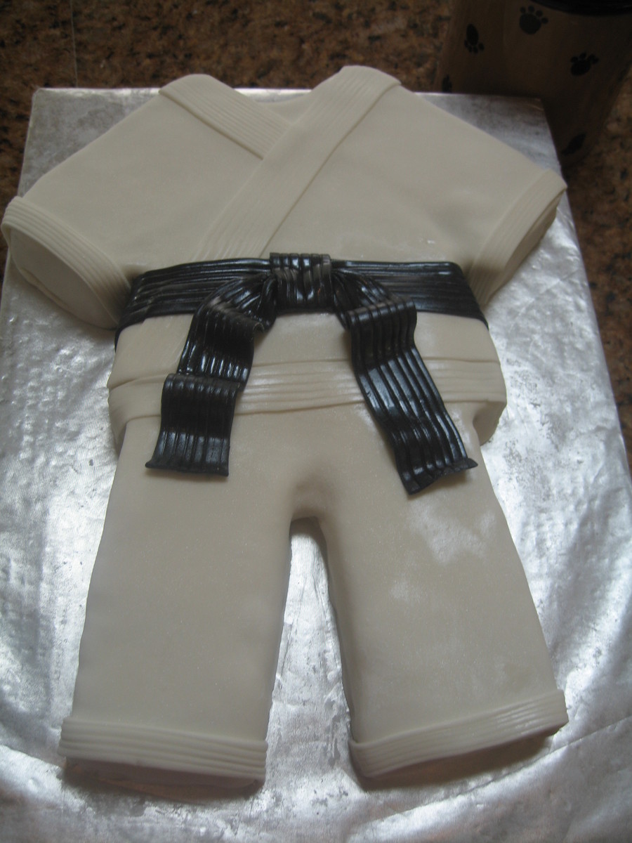 Black Belt Cake - CakeCentral.com