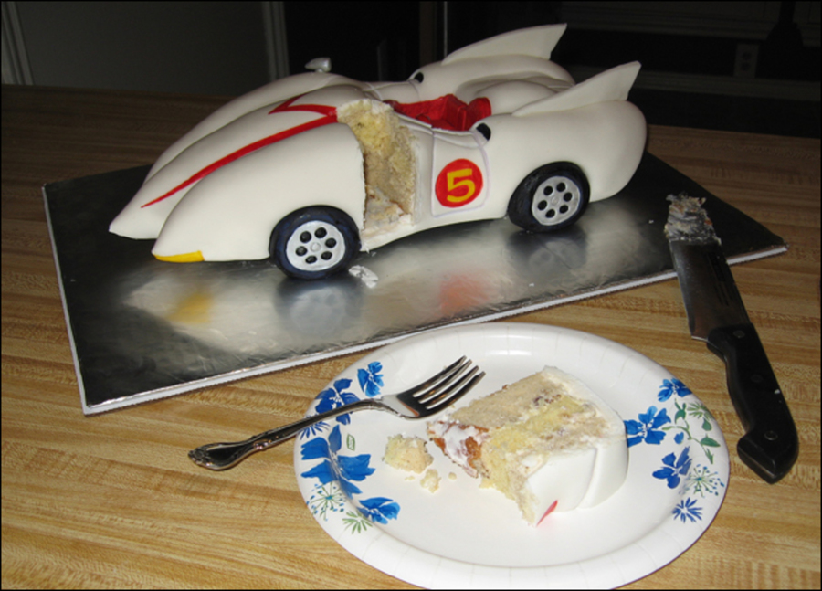 Mach 5 From Speed Racer - CakeCentral.com