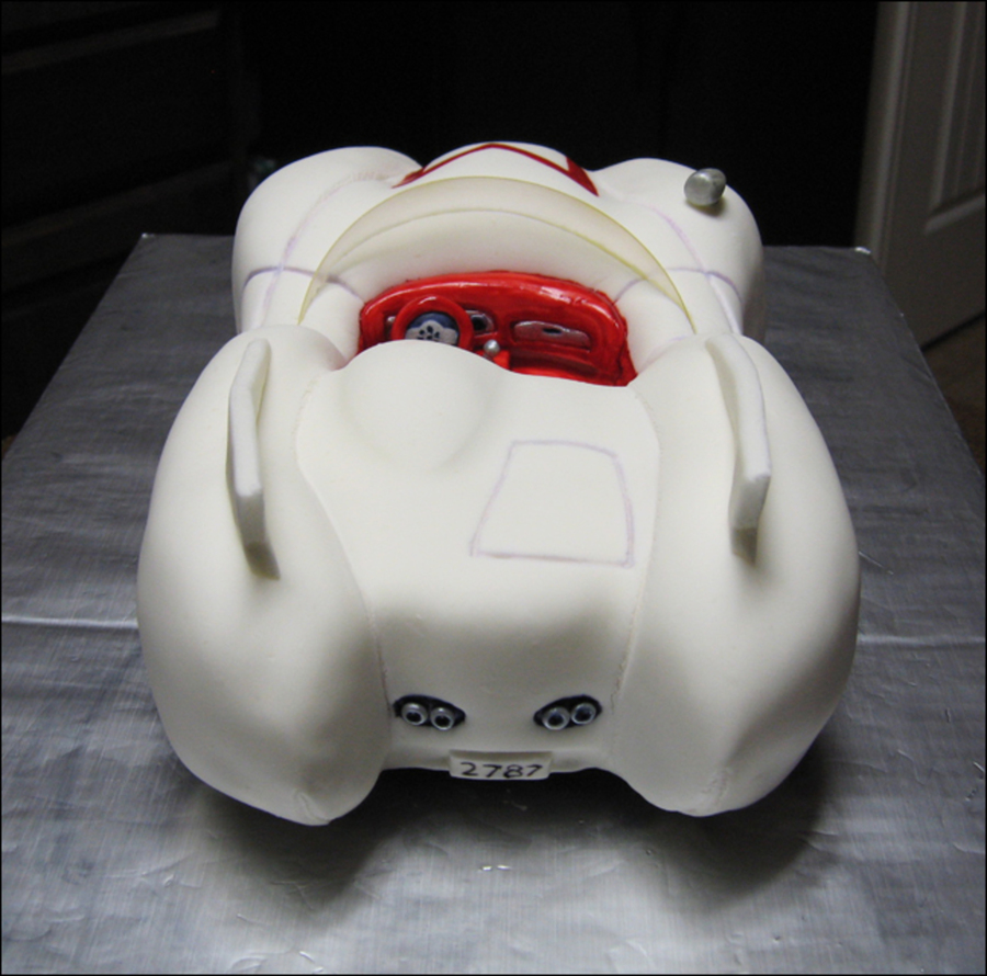 Mach 5 From Speed Racer - CakeCentral.com